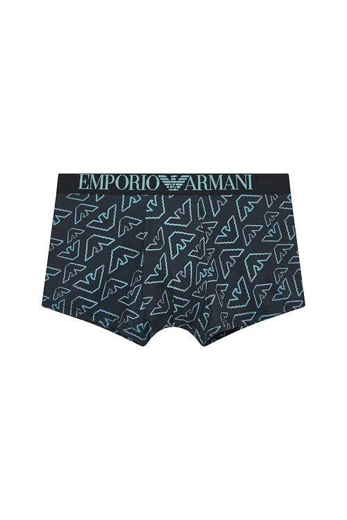 Emporio Armani Underwear엠포리오 아르마니 언더웨어 남성 이글 로고 패턴 폴리 드로즈 Si