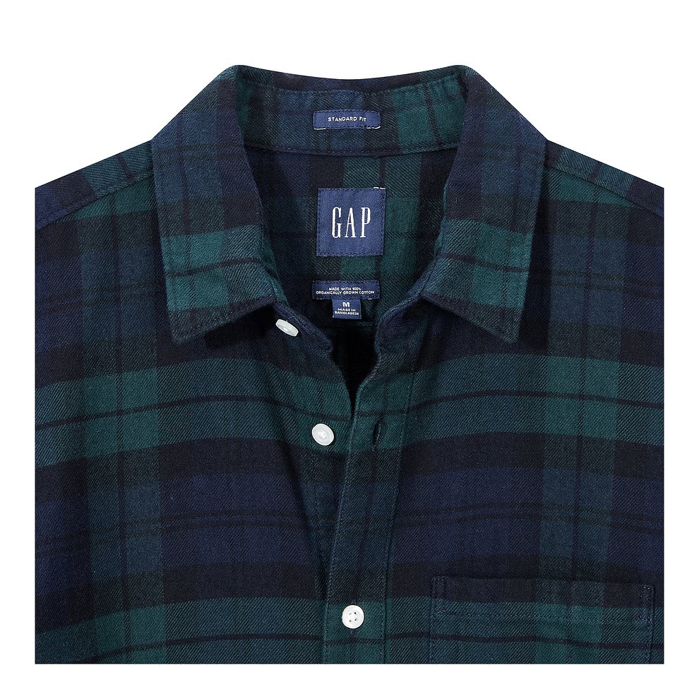 Gap Adults갭 남성 체크 패턴 플란넬 셔츠 Sivillage 에스아이빌리지