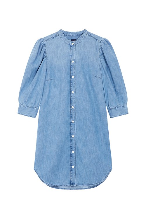 Gap Adults갭 여성 퍼프 슬리브 데님 원피스 Sivillage 에스아이빌리지