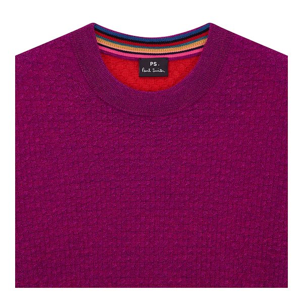 Paul Smith폴스미스 Ps Paul Smith 여성 트위스트 하프 배색 니트 Sivillage 에스아이빌리지