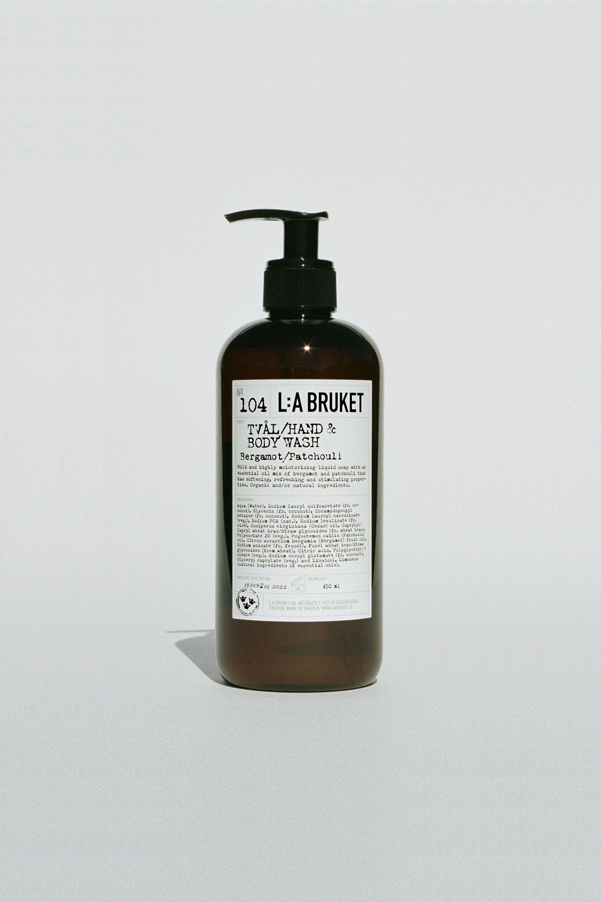 La Bruket 라부르켓 핸드 And 바디워시 베르가모트 패출리 450ml S I Village 에스아이빌리지