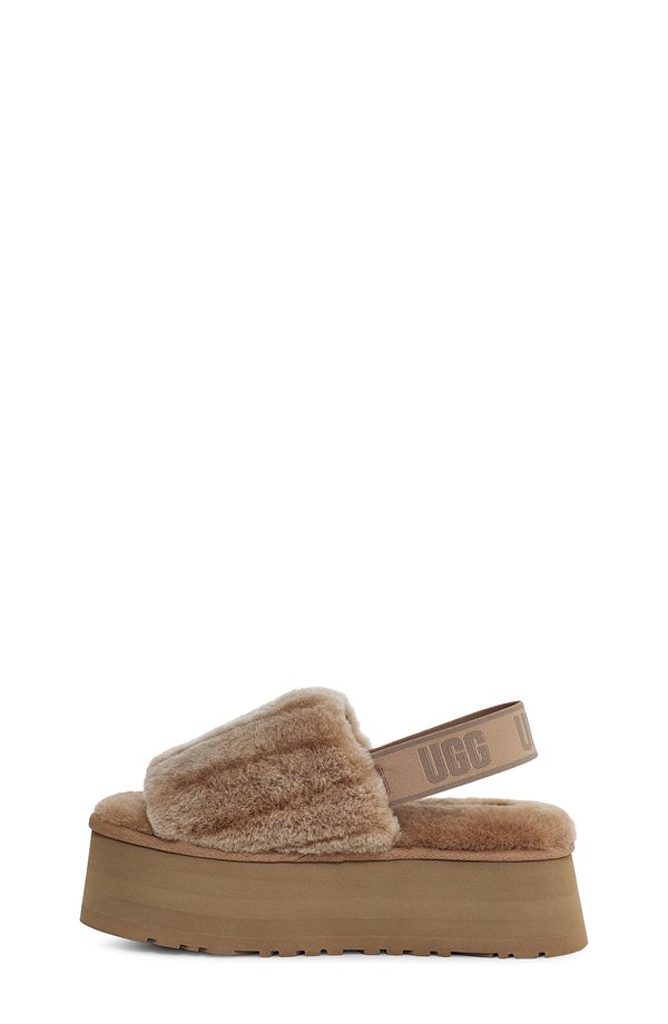 Ugg어그 For Women 코듀로이 쉬어링 플랫폼 샌들 디스코 맥시코드 슬라이드 Sivillage 에스아이빌리지
