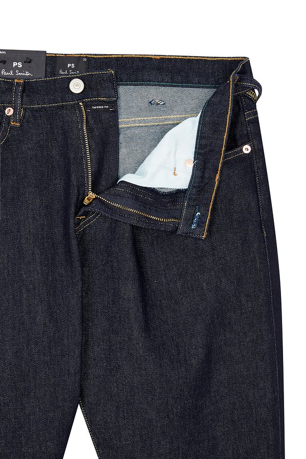 Paul Smith폴스미스 Ps Paul Smith 백 로고 패치 테이퍼드 생지 진 Sivillage 에스아이빌리지