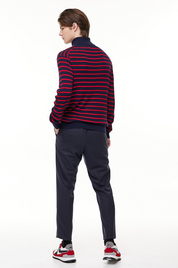 Jlindeberg제이린드버그 Men Collection 위트 리브드 터틀넥 스웨터 Sivillage 에스아이빌리지