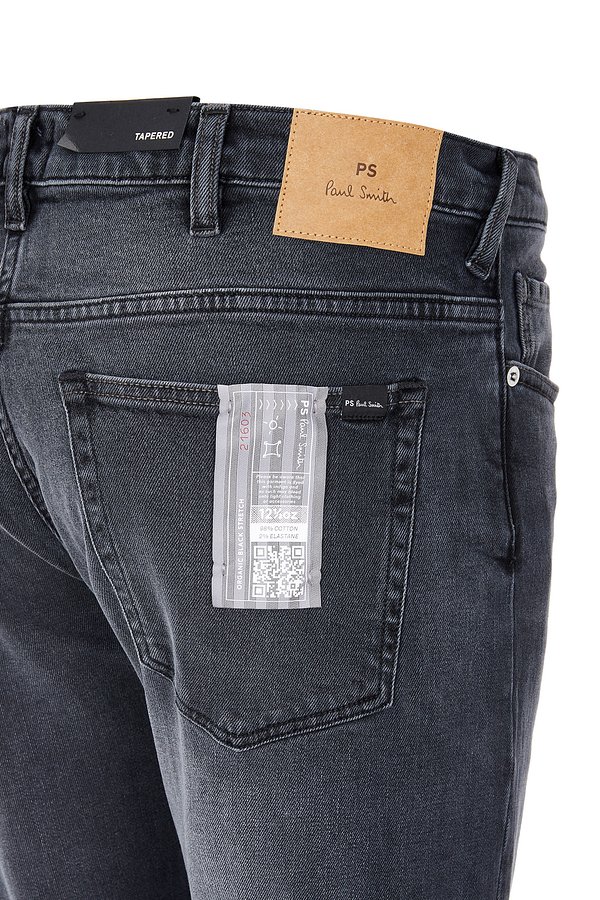 Paul Smith폴스미스 Ps Paul Smith 백 로고 패치 테이퍼드 소프트 진 Sivillage 에스아이빌리지
