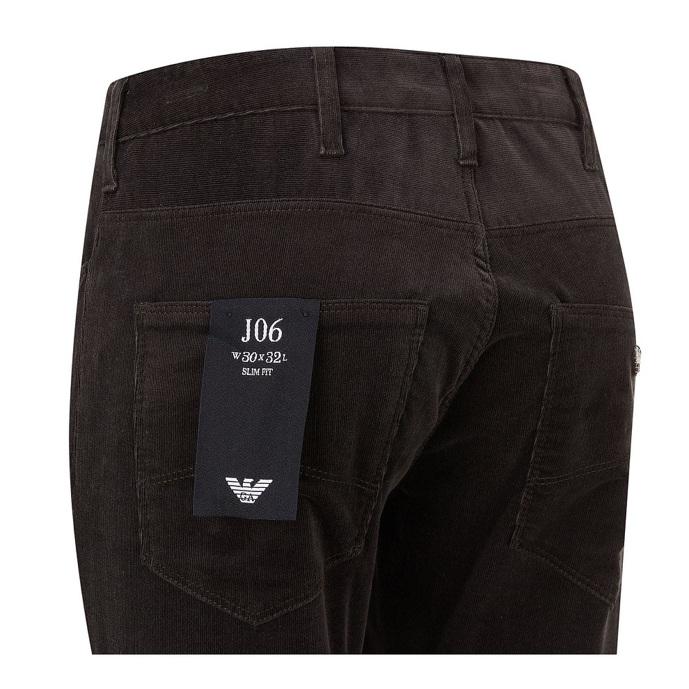 Emporio Armaniu엠포리오 아르마니 슬림핏 소프트 코듀로이 팬츠 Sivillage 에스아이빌리지