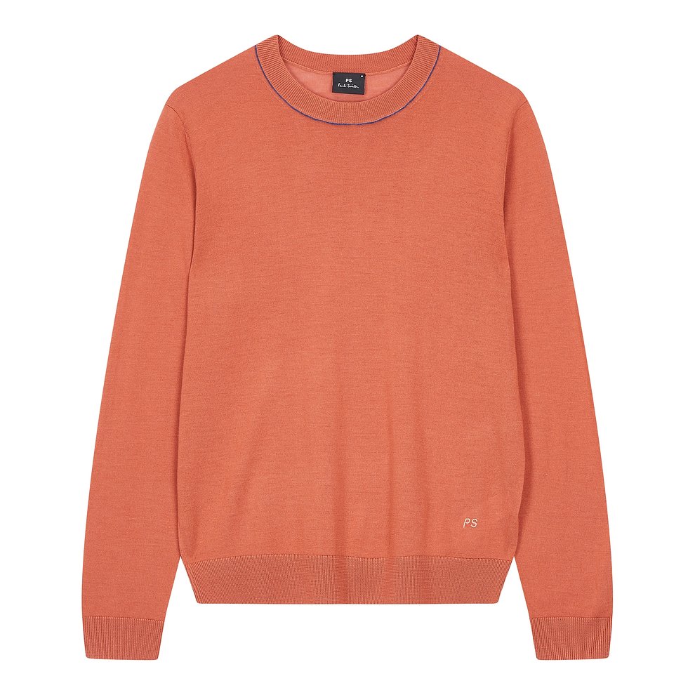 Paul Smith폴스미스 Ps Paul Smith 배색 라인 크루넥 울 니트 Sivillage 에스아이빌리지