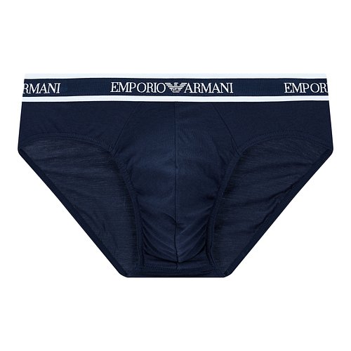 Emporio Armani Underwear엠포리오 아르마니 언더웨어 남성 엠브로이더리 로고 밴딩 모달블렌드 브리프 S