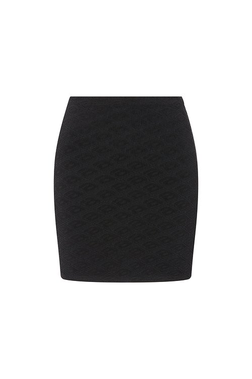 Alexanderwang알렉산더왕 로고 자카드 미니 스커트 Sivillage 에스아이빌리지