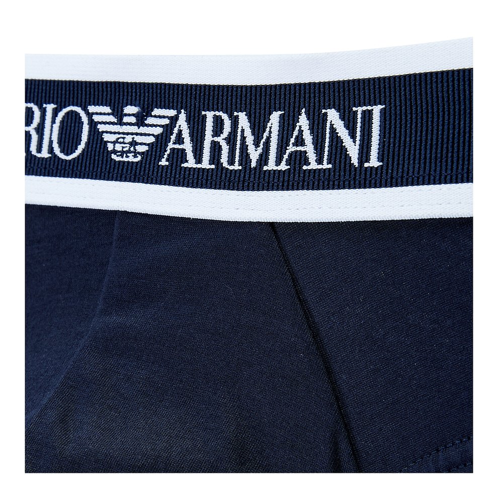 Emporio Armani Underwear엠포리오 아르마니 언더웨어 남성 엠브로이더리 로고 밴딩 모달블렌드 브리프 S
