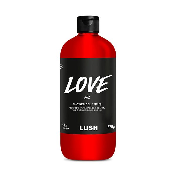 Lush러쉬 러쉬 러브 570g 샤워 젤바디 워시발렌타인 Sivillage 에스아이빌리지