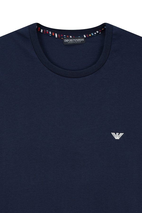 Emporio Armani Underwear엠포리오 아르마니 언더웨어 남성 이글 로고 라운지 티셔츠 Sivillage