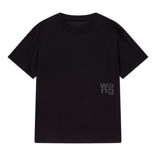 Alexander Wang알렉산더왕 Alexanderwangt 사이드 로고 크루넥 티셔츠 Sivillage 에스