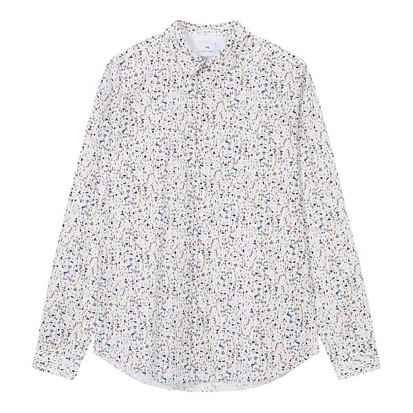Paul Smith폴스미스 Ps Paul Smith 패턴드 버튼업 슬림 셔츠 Sivillage 에스아이빌리지