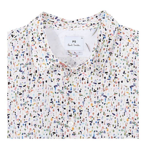Paul Smith폴스미스 Ps Paul Smith 패턴드 버튼업 슬림 셔츠 Sivillage 에스아이빌리지