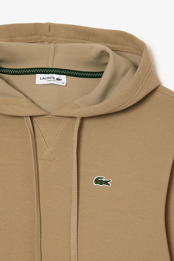 Lacoste라코스테 라코스테 여성 더블페이스 피케 루즈핏 후드 티셔츠 Sf7099 53n Cb8 Si