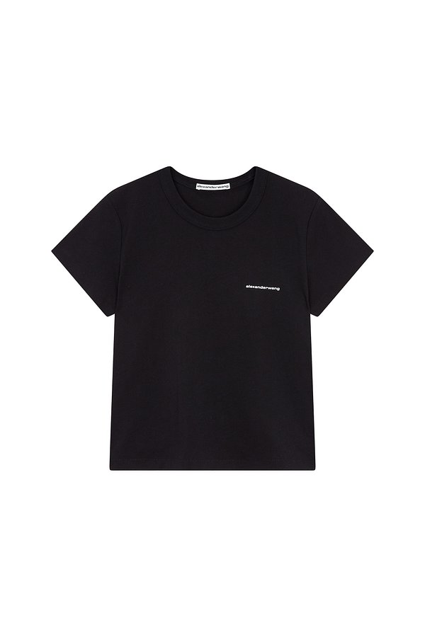 Alexanderwang알렉산더왕 미니 로고 크루넥 티셔츠 Sivillage 에스아이빌리지