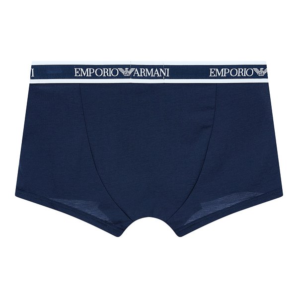 Emporio Armani Underwear엠포리오 아르마니 언더웨어 남성 엠브로이더리 로고 밴딩 모달블렌드 드로즈 S