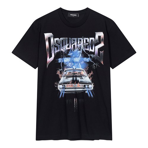 Dsquared2디스퀘어드2 카 그래픽 크루넥 티셔츠 Sivillage 에스아이빌리지