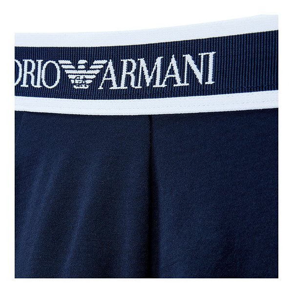 Emporio Armani Underwear엠포리오 아르마니 언더웨어 남성 엠브로이더리 로고 밴딩 모달블렌드 드로즈 S