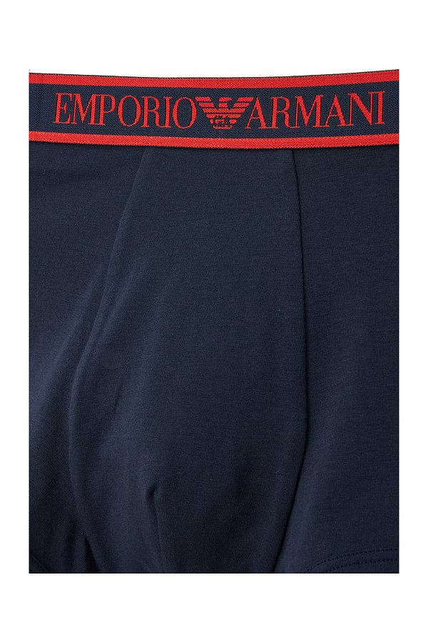 Emporio Armani Underwear엠포리오 아르마니 언더웨어 남성 트리밍 로고 밴드 코튼 드로즈 3pack S