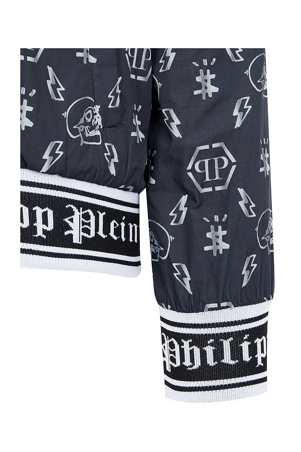 Philipp Plein Golf필립플레인 골프 Men 헥사 모노그램 윈드 자켓 Sivillage 에스아이빌리지