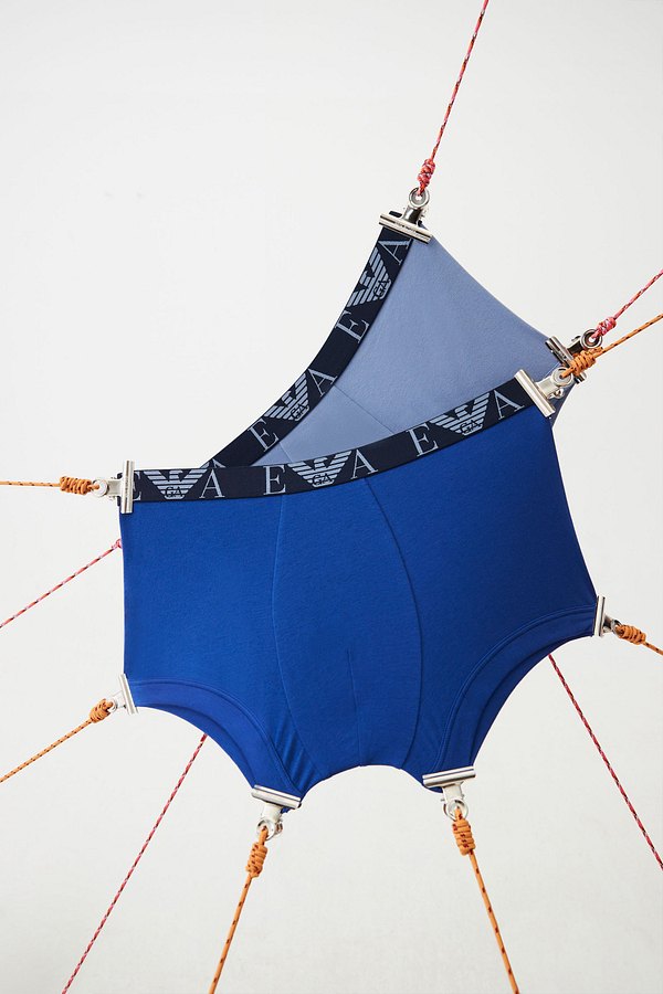Emporio Armani Underwear엠포리오 아르마니 언더웨어 남성 빅 로고 밴드 드로즈 3pack Si