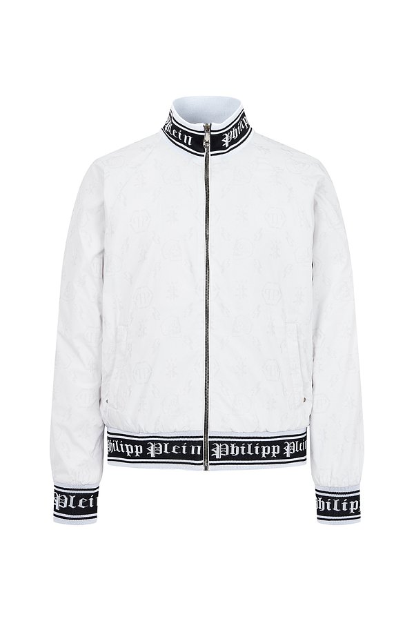 Philipp Plein Golf필립플레인 골프 Men 헥사 모노그램 윈드 자켓 Sivillage 에스아이빌리지