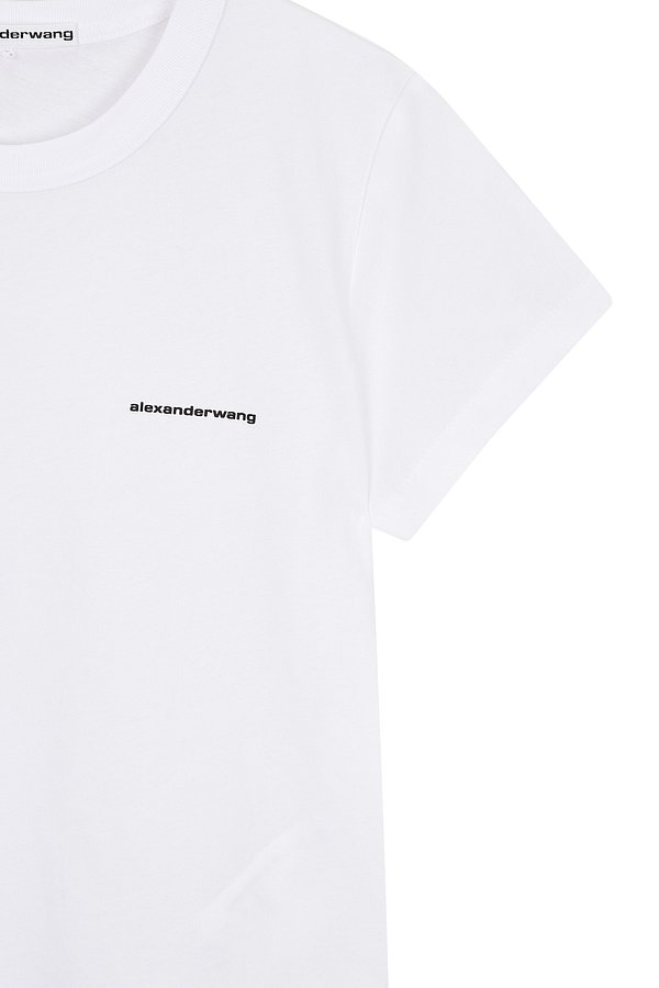 Alexanderwang알렉산더왕 미니 로고 크루넥 티셔츠 Sivillage 에스아이빌리지