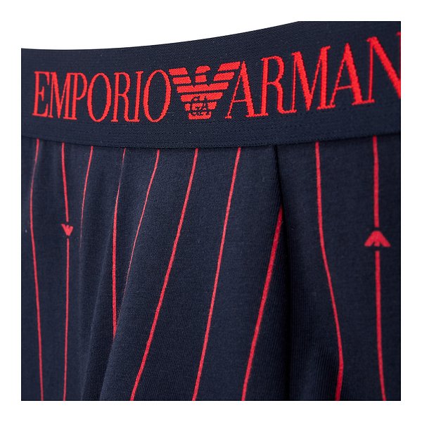 Emporio Armani Underwear엠포리오 아르마니 언더웨어 남성 로고 밴드 패턴드 드로즈 Sivillage