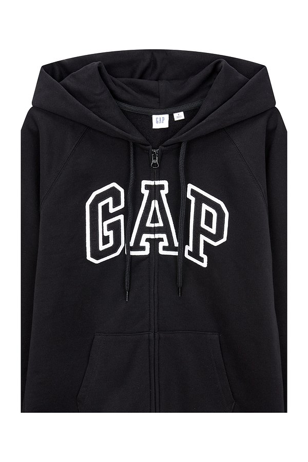Gap Adults갭 여성 로고 패치 래글런 후드 집업 Sivillage 에스아이빌리지