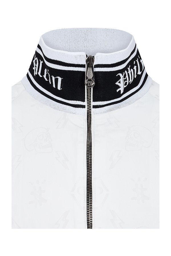 Philipp Plein Golf필립플레인 골프 Men 헥사 모노그램 윈드 자켓 Sivillage 에스아이빌리지