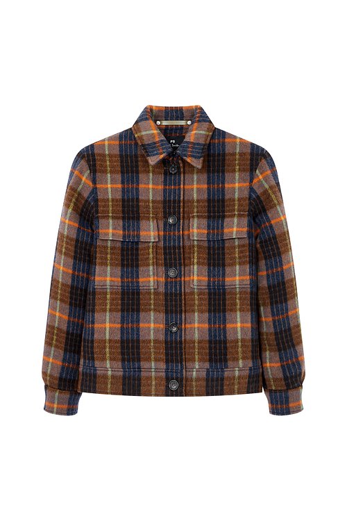 Paul Smith폴스미스 Ps Paul Smith 여성 체크 패턴 버튼업 자켓 Sivillage 에스아이빌리지