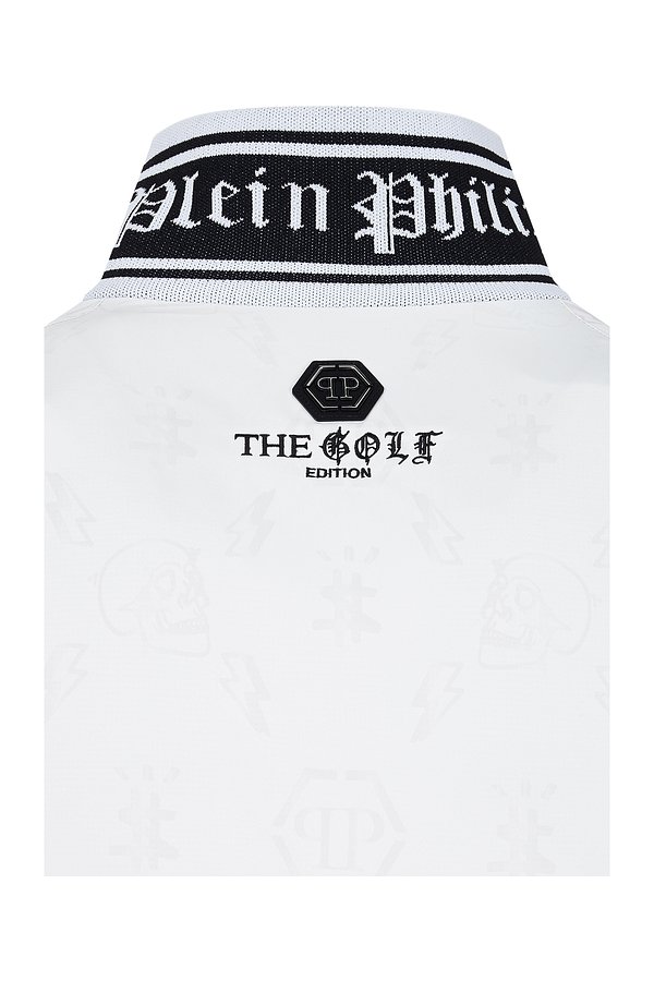 Philipp Plein Golf필립플레인 골프 Men 헥사 모노그램 윈드 자켓 Sivillage 에스아이빌리지