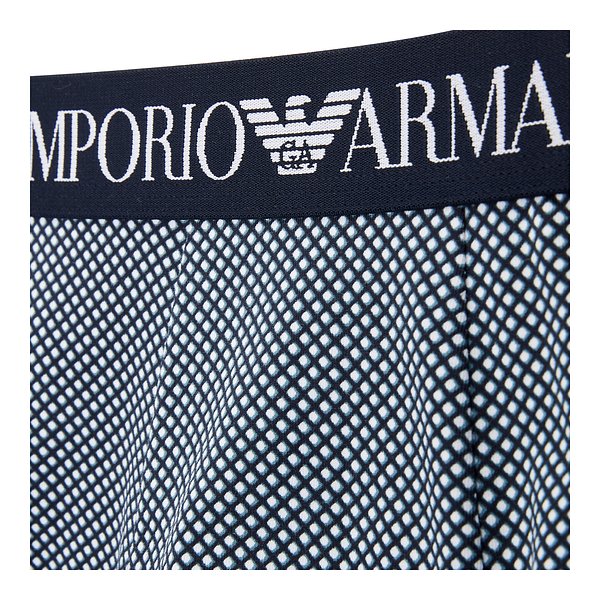 Emporio Armani Underwear엠포리오 아르마니 언더웨어 남성 로고 밴드 패턴드 드로즈 Sivillage