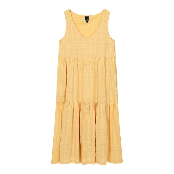 Gap Adults갭 ★갭 여성 21년 Summer★ 브이넥 티어드 원피스 Sivillage 에스아이빌리지