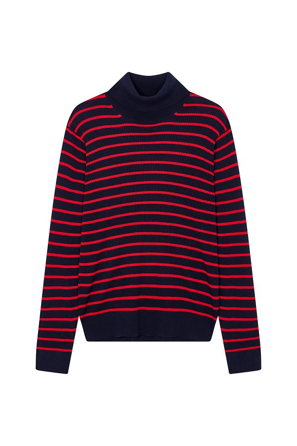 Jlindeberg제이린드버그 Men Collection 위트 리브드 터틀넥 스웨터 Sivillage 에스아이빌리지