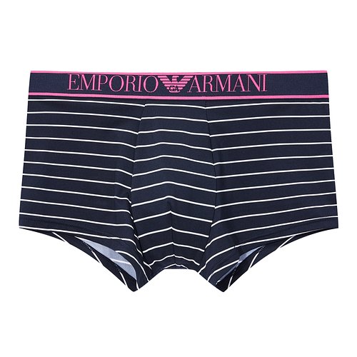 Emporio Armani Underwear엠포리오 아르마니 언더웨어 남성 컬러 로고 밴드 패턴드 마이크로 드로즈 Si