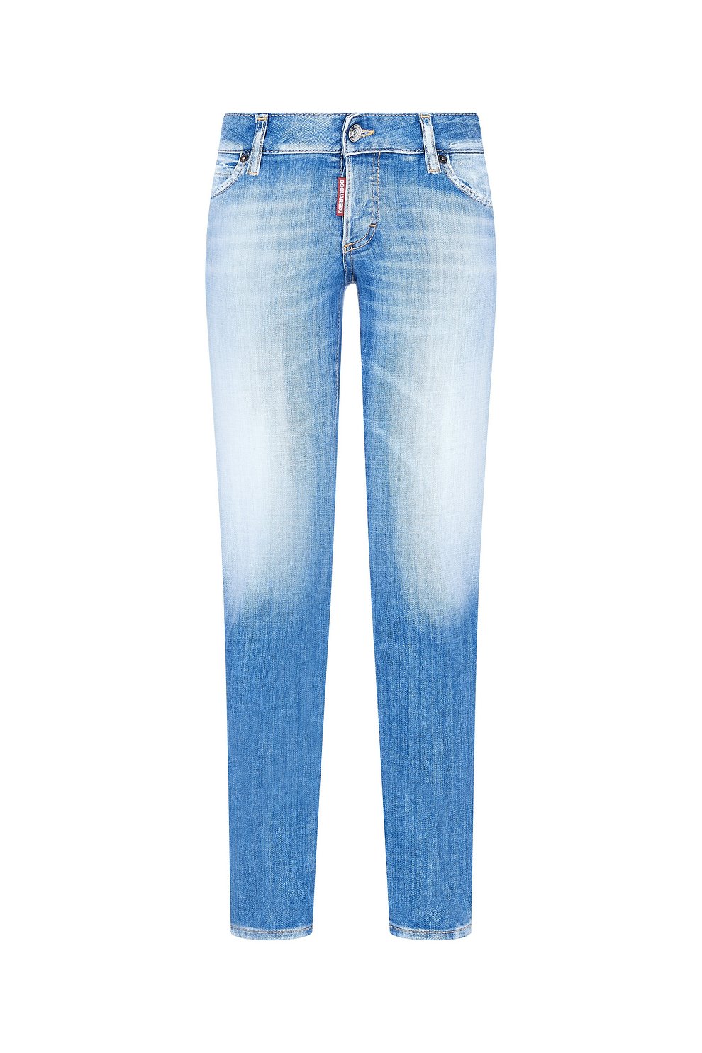 Dsquared2디스퀘어드2 레더 패치 제니퍼 크롭트 진 Jennifer Cropped Sivillage 에스