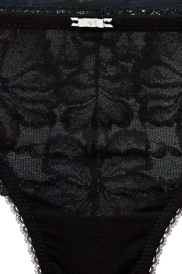 Emporio Armani Underwear엠포리오 아르마니 언더웨어 여성 플라워 엠브로이더리 브라질리언 브리프 Si