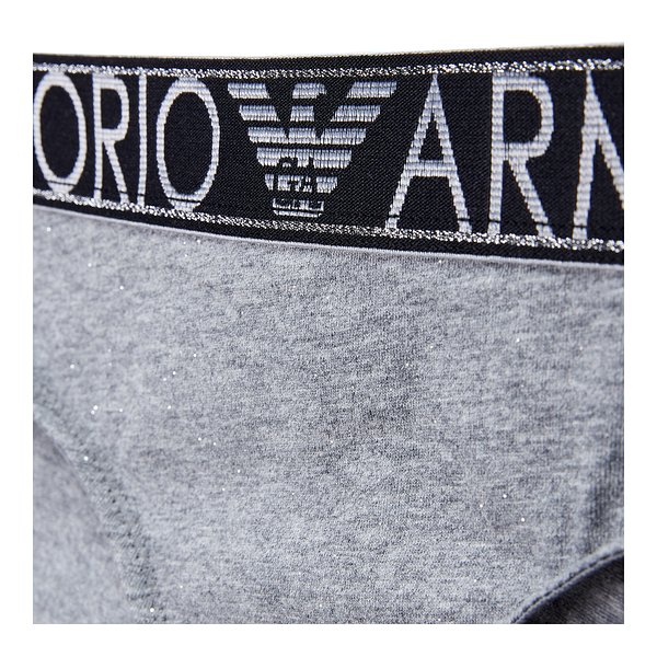 Emporio Armani Underwear엠포리오 아르마니 언더웨어 여성 메탈릭 포인트 코튼 브리프 Si