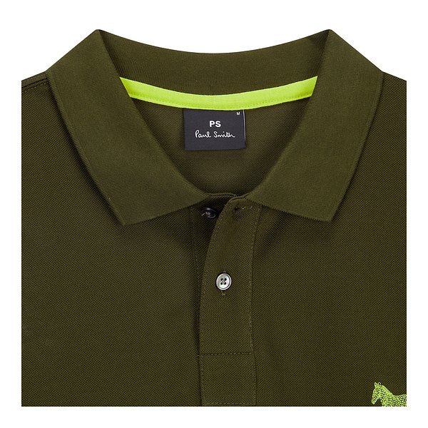 Paul Smith폴스미스 Ps Paul Smith 지브라 자수 피케 티셔츠 Sivillage 에스아이빌리지