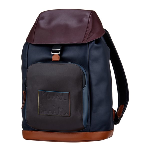 Paul Smith폴스미스 컬러 블록 레더 백팩 Sivillage 에스아이빌리지