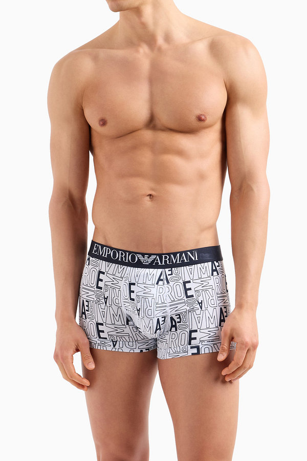 Emporio Armani Underwear엠포리오 아르마니 언더웨어 남성 알파벳 로고 패턴 드로즈 Sivillage