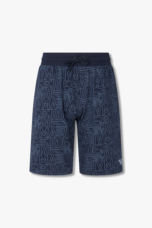 Emporio Armani Underwear엠포리오 아르마니 언더웨어 남성 로고 프린티드 코튼 쇼츠 Sivillage