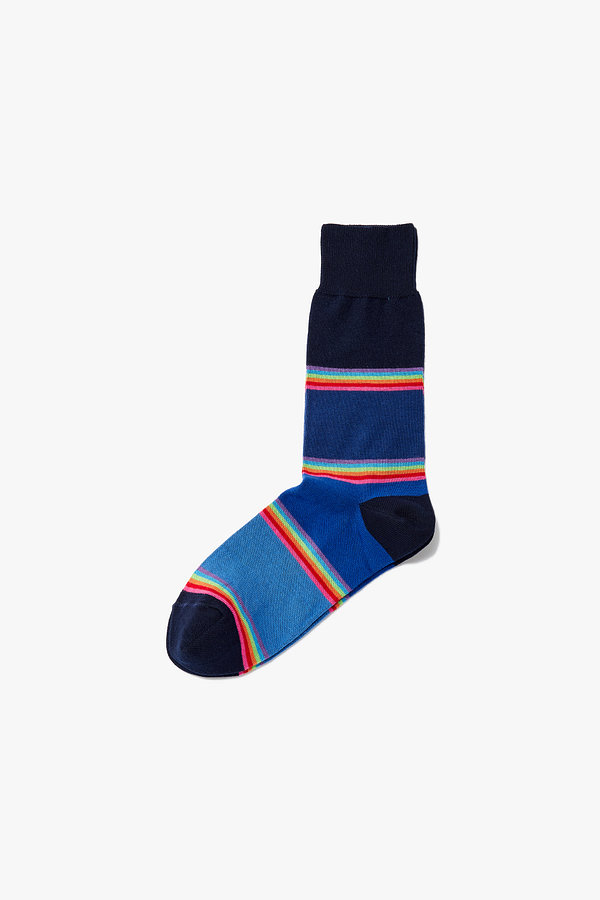 Paul Smith폴스미스 Ps Paul Smith 스트라이프 배색 코튼 삭스 3pack Sivillage 에스