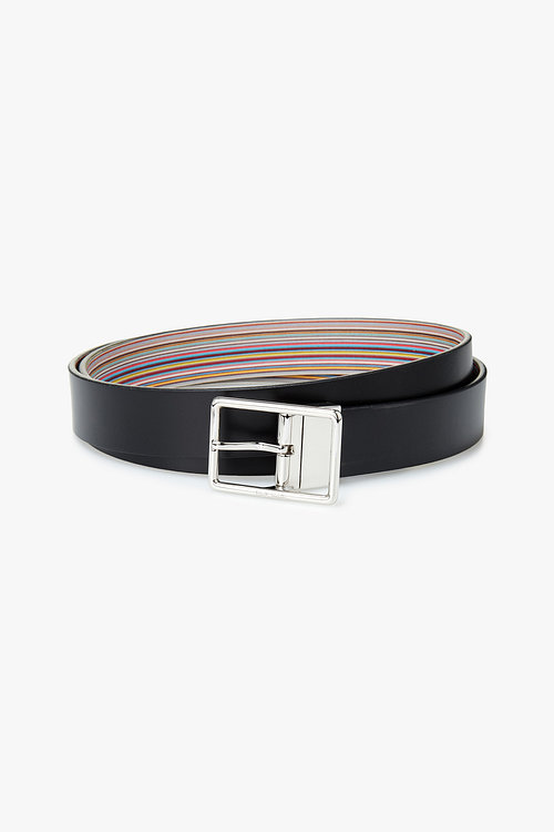 Paul Smith폴스미스 리버서블 스트라이프 레더 벨트 Sivillage 에스아이빌리지