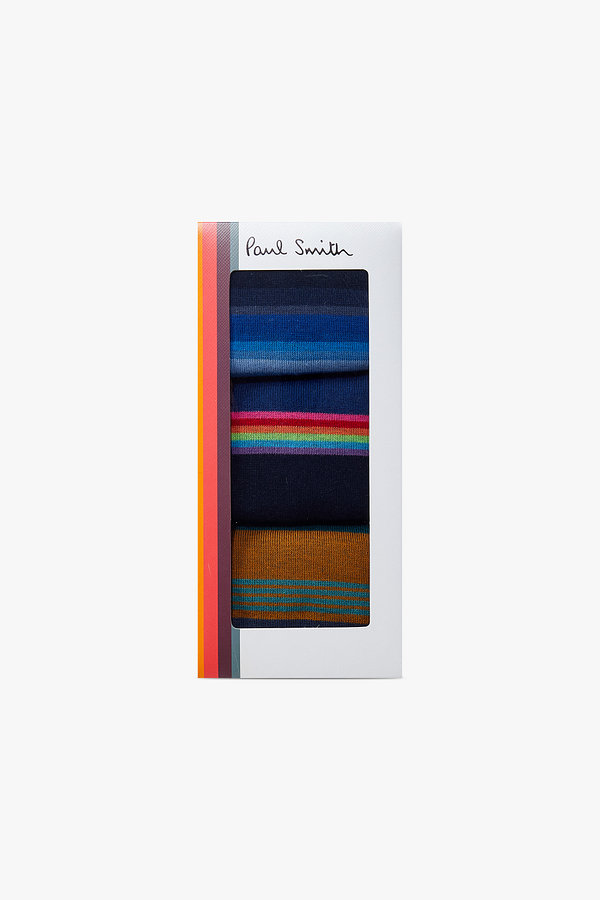 Paul Smith폴스미스 Ps Paul Smith 스트라이프 배색 코튼 삭스 3pack Sivillage 에스