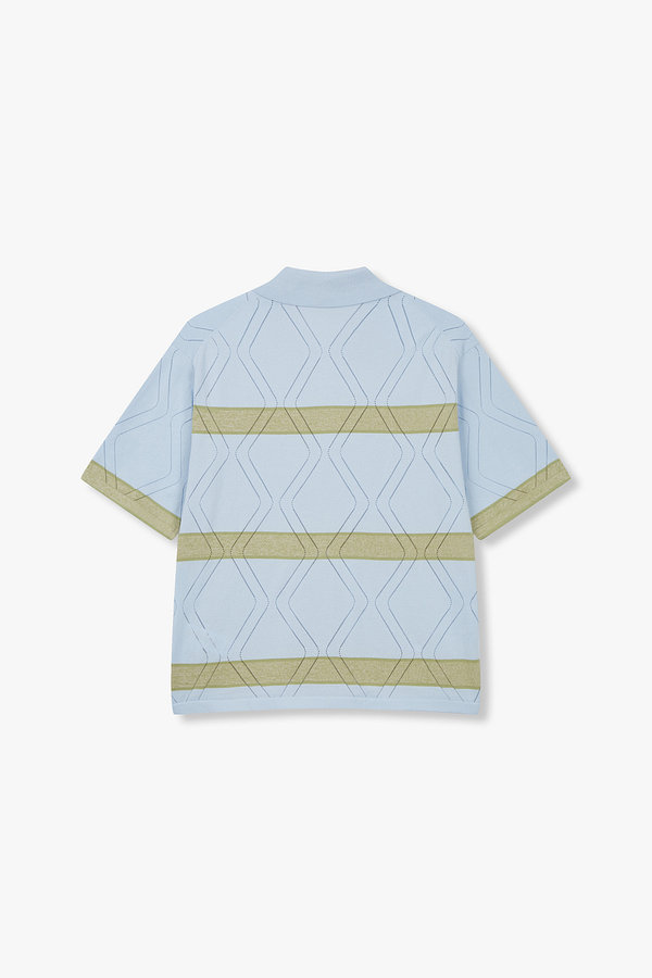 Paul Smith폴스미스 니티드 스트라이프 코튼 셔츠 Sivillage 에스아이빌리지