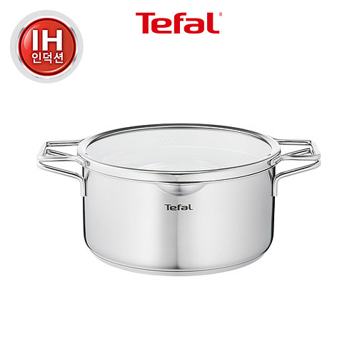 Tefal테팔 테팔 인덕션 스테인리스 스틸 노르디카 곰솥냄비스톡 24cm Sivillage 에스아이빌리지